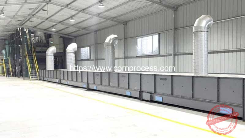 Automatic Steam Flaked Corn Feed Production Line - Corn Flake Machine ...